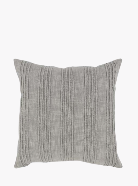 Textured Gray Pillow – The Style Edit Collective