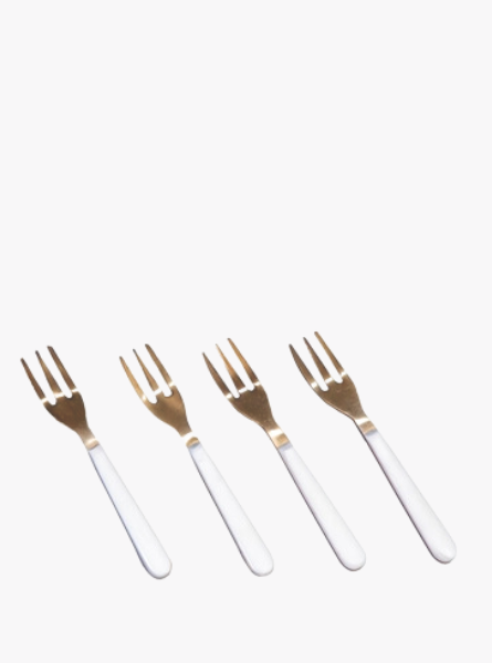 Set of 4 Cocktail Forks – The Style Edit Collective