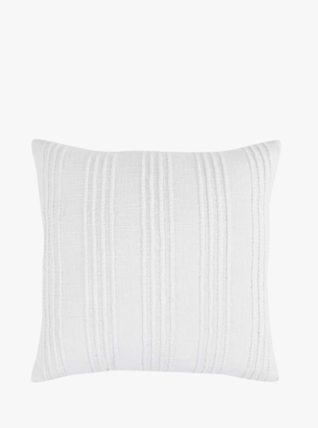 Textured White Pillow – The Style Edit Collective